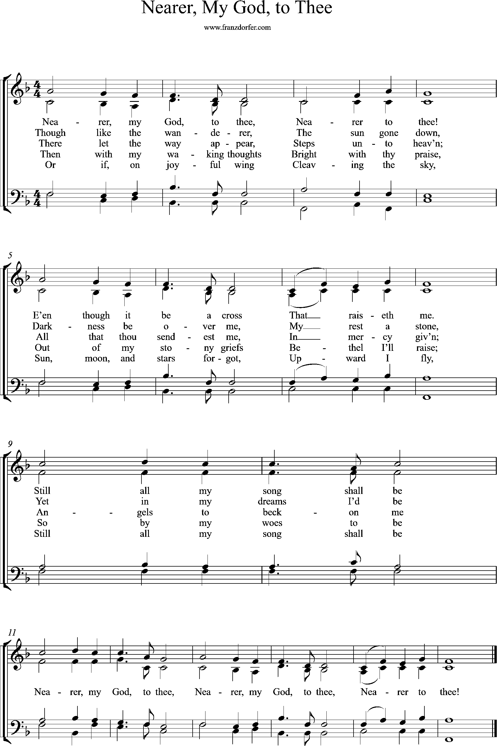 Nearer, My God, to Thee